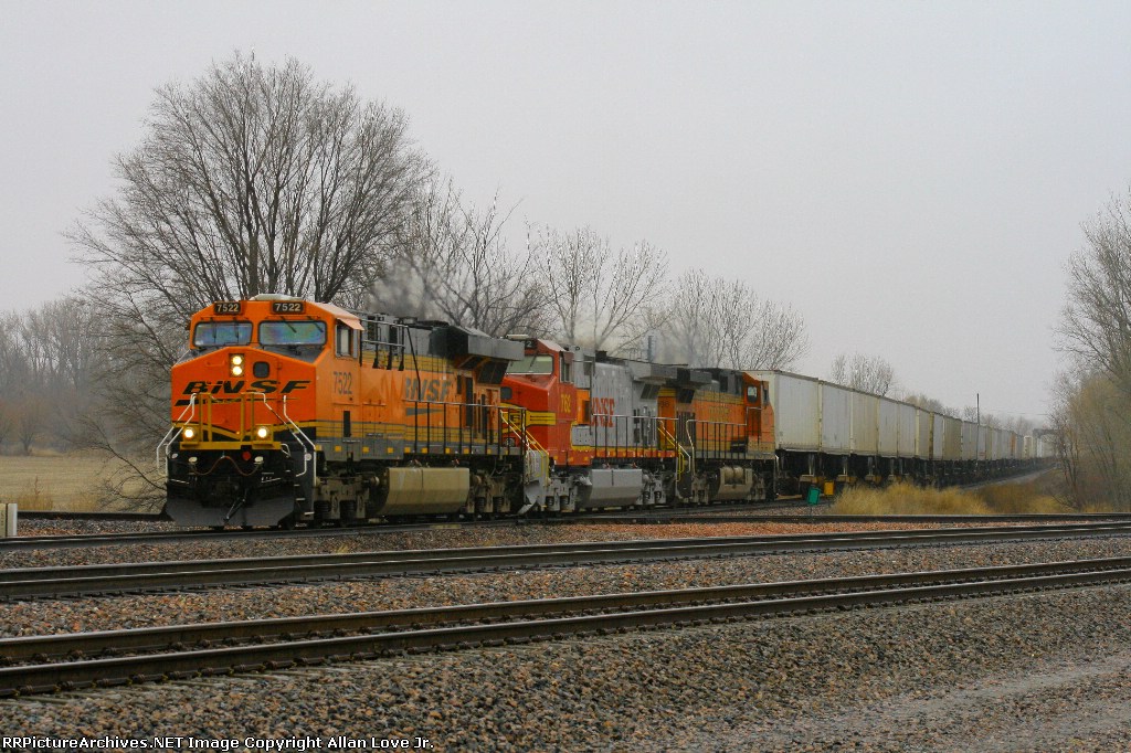 BNSF 7522 WEST